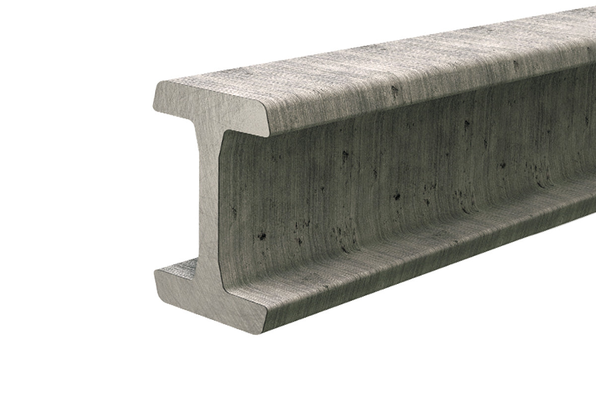 Heavy Duty Linear Rail HVRI-10-2000 - I-Channel 2000mm for Hevi-Rail L ...